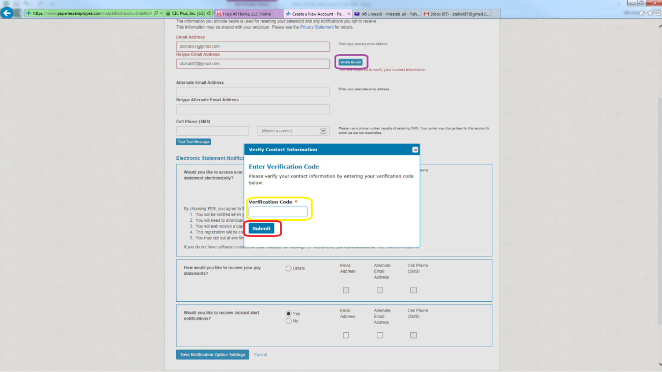 Pay Stubs | Help at Home